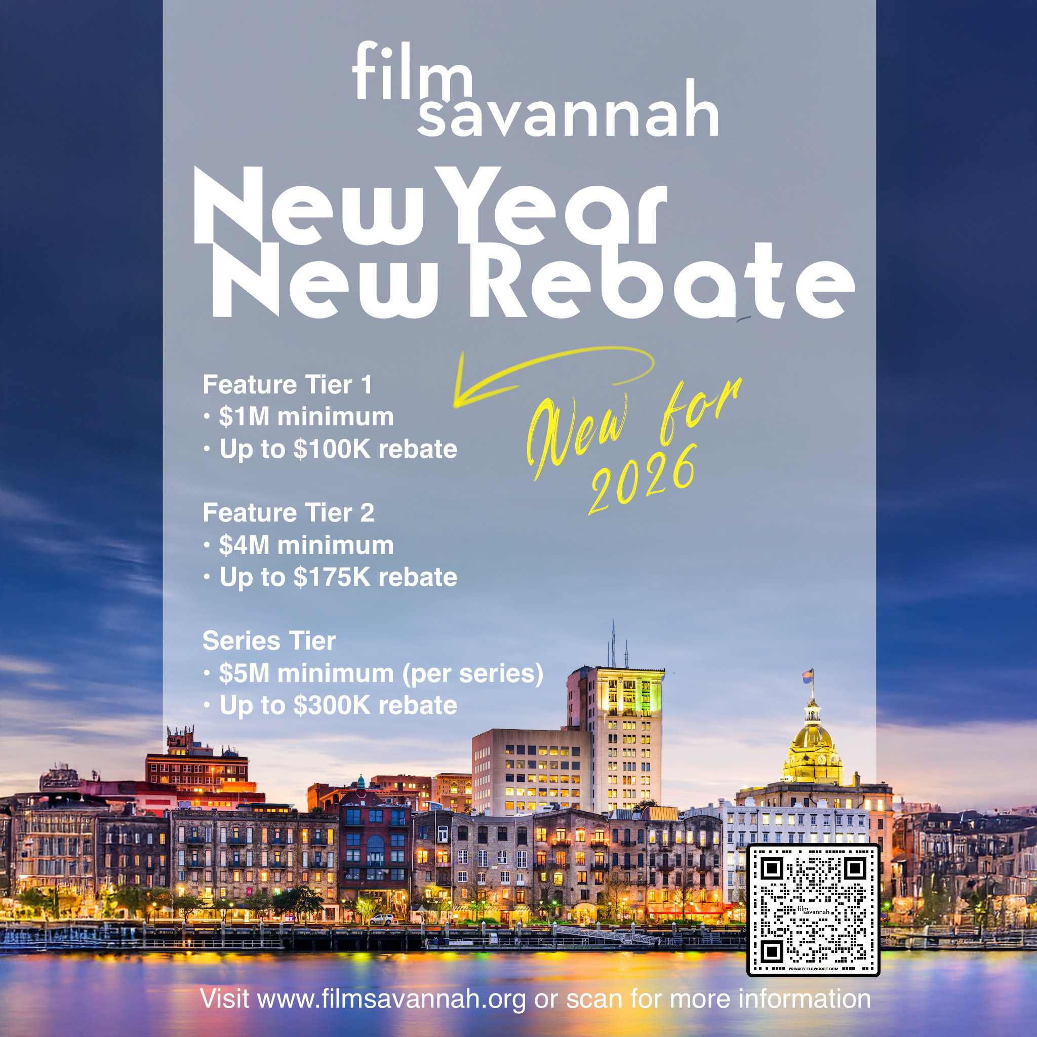 New Year, New Rebate, New Tier! - Film Savannah